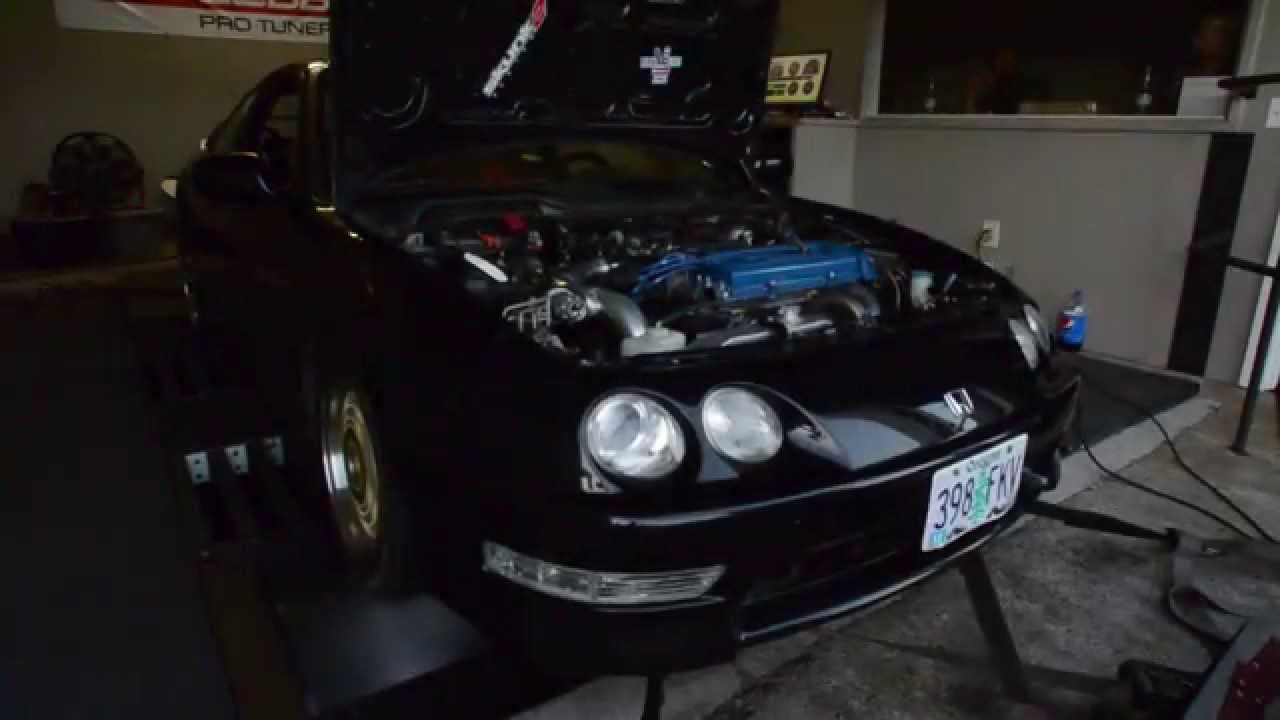 2001 Integra LS with Evo 8 Turbo - YouTube
