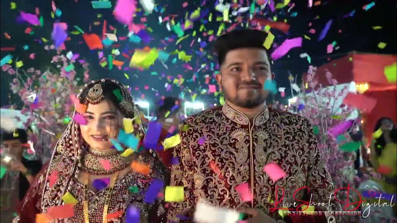 Muskan weds Arbaaz wedding - YouTube
