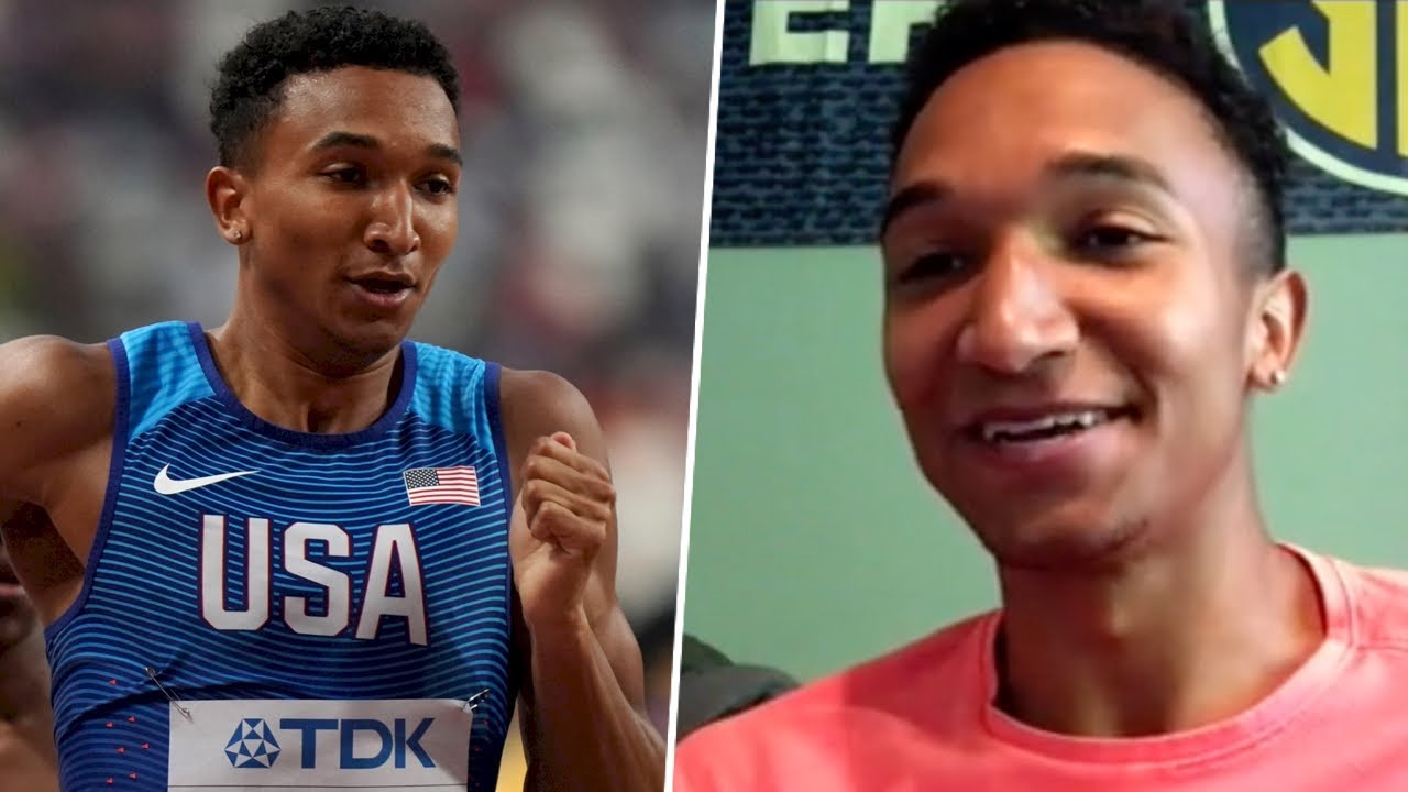 Donavan Brazier On Racing 1500m At Olympic Trials - YouTube
