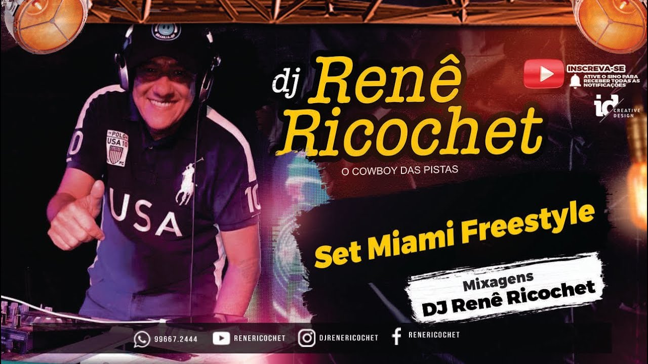 Flashback Set Mixado Miami Freestyle - DJ Renê Ricochet - YouTube