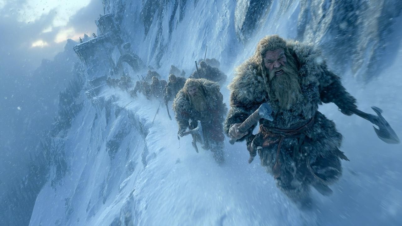 Viking Charge Across the Frozen Peaks | Epic Nordic Battle Music ⚔️ ...