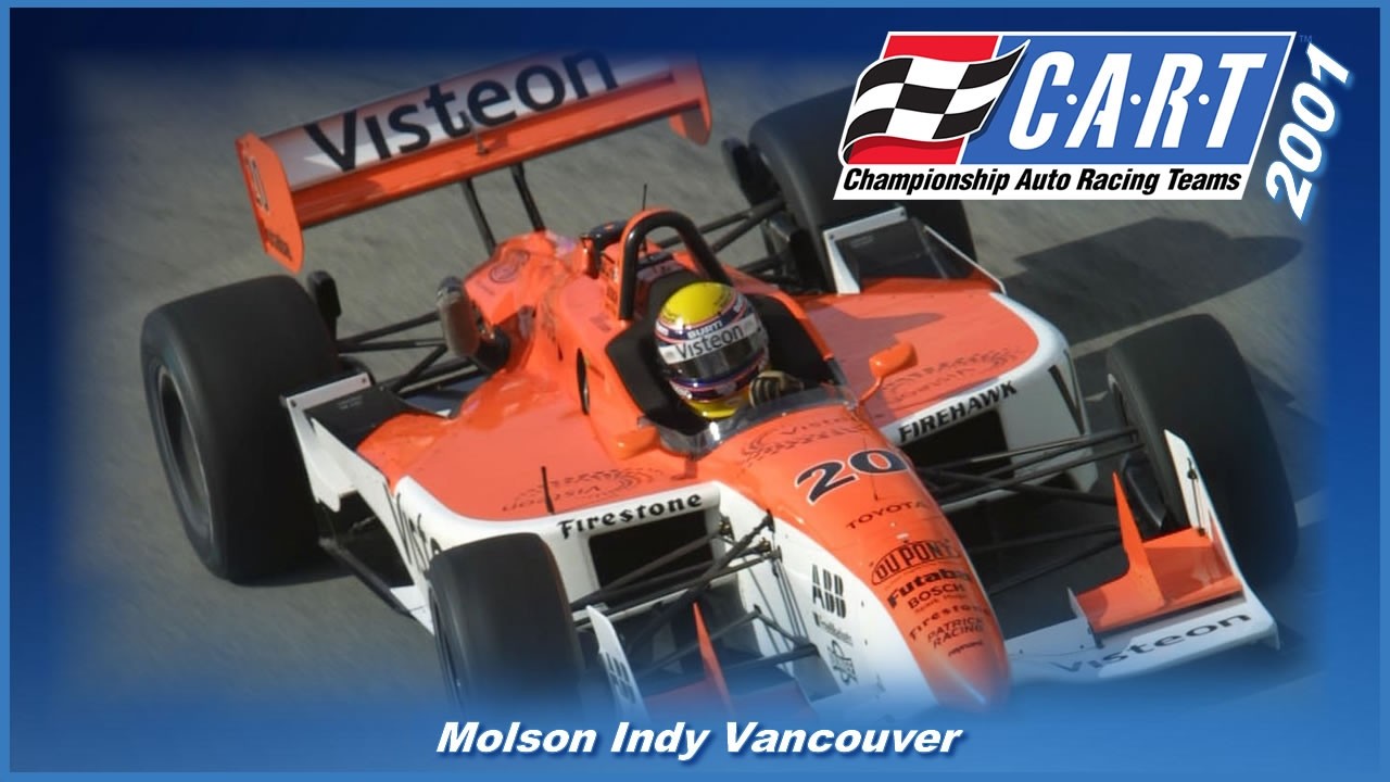 CART 2001 - Molson Indy Vancouver - 14ª etapa - Parte 1 - Rede Record ...