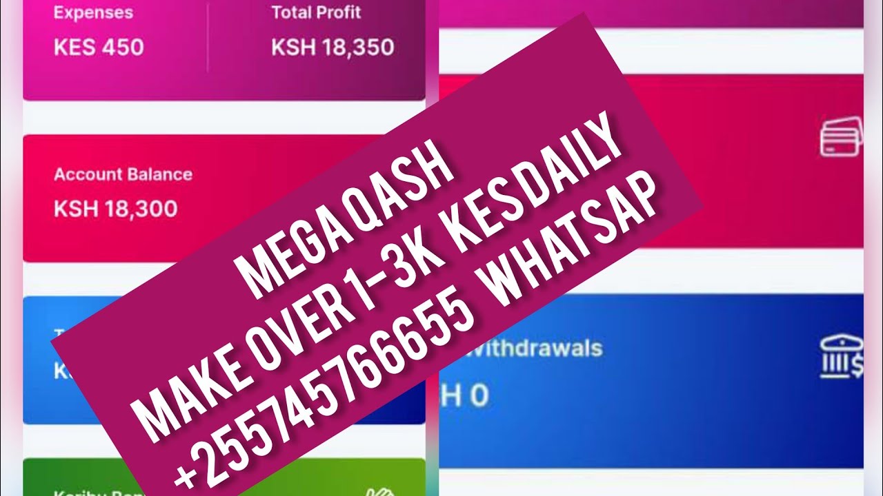 Mega Qash 🔥🔥🇰🇪 MEGAQASH TECHNOLOGIES:NEW PLATFORM ACTIVATION FEE ...