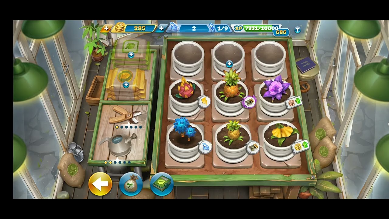 COOKING FEVER GARDEN UPDATE! MY PLANTS ARE THRIVING! - YouTube