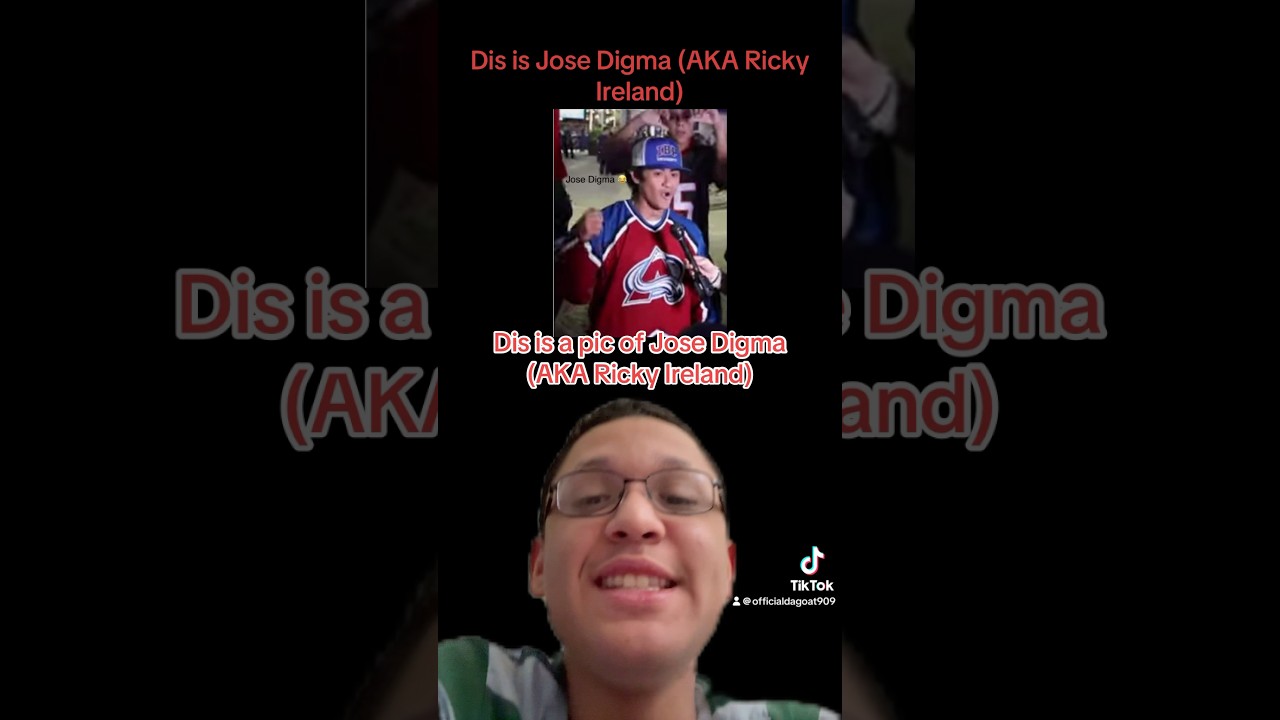 Dis Is Jose Digma (AKA Ricky Ireland) - YouTube