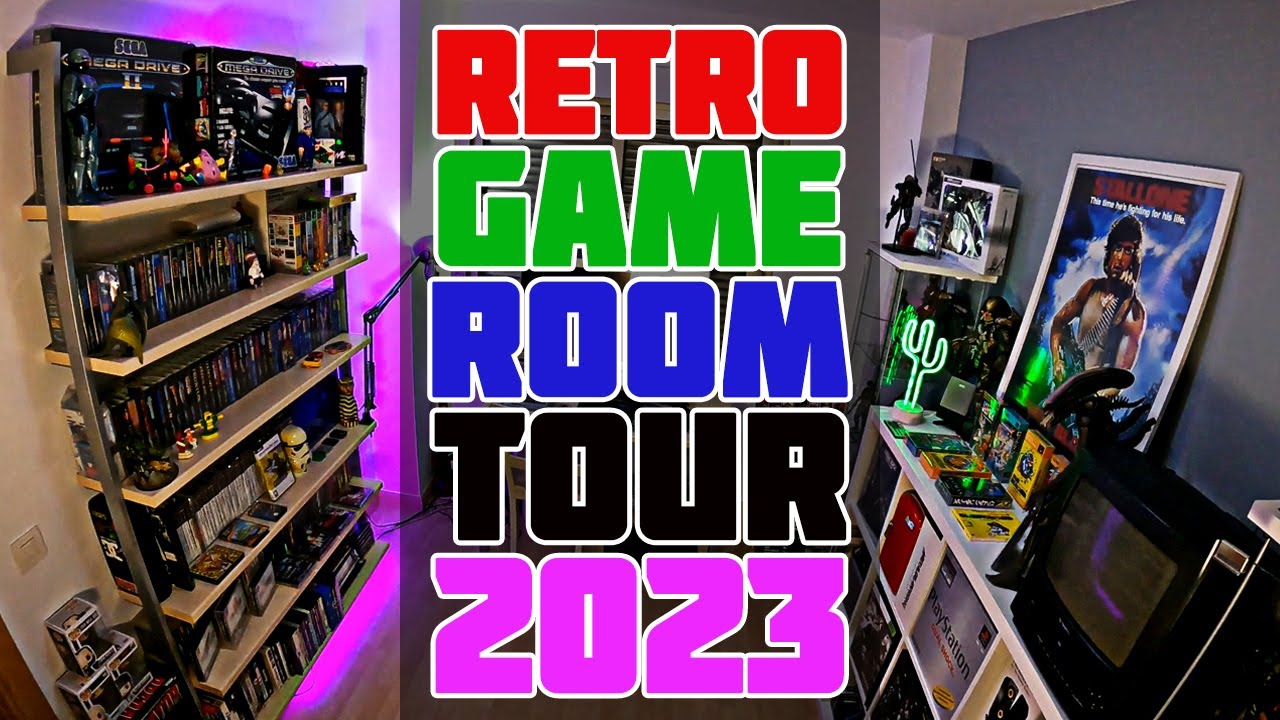 Retro Game Room Tour 2023 #retro #videogames #gameroom - YouTube
