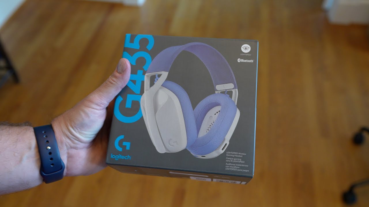 Logitech G435 Headset Unboxing - YouTube