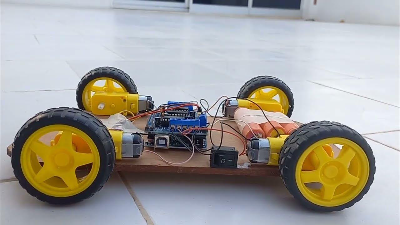 how to make Arduino Bluetooth control car - YouTube