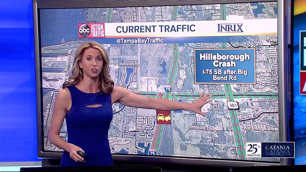 TRAFFIC ALERT in Hillsborough County and Pasco County - YouTube