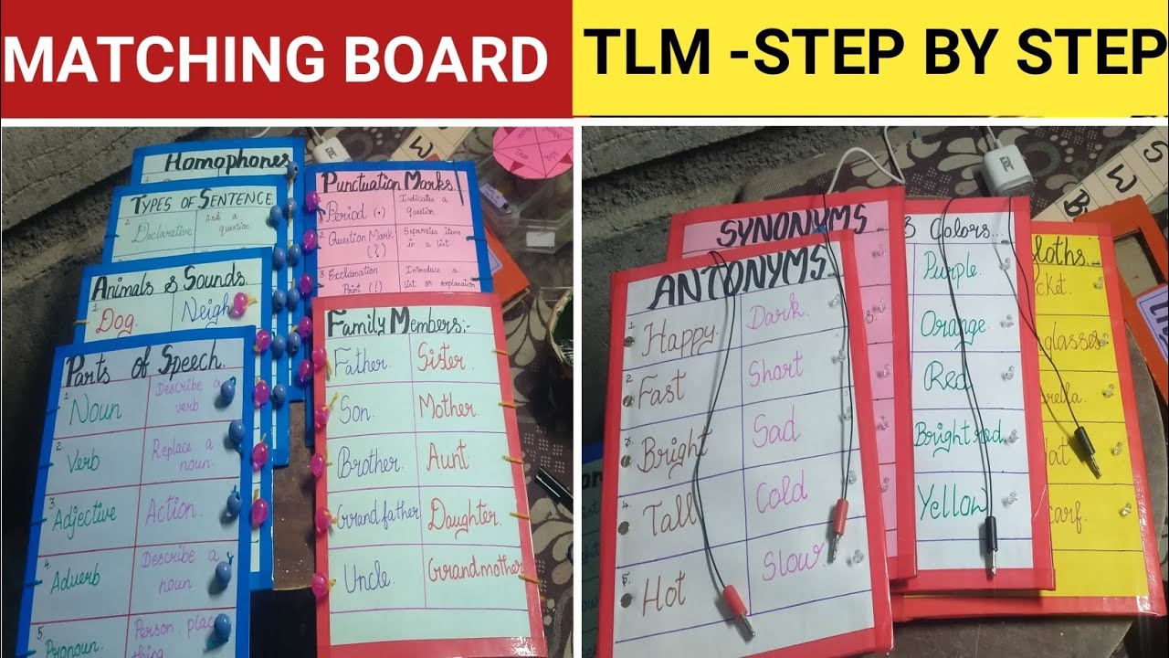 🛑 How to make Matching board TLM @Mr.ShanInnovations #matchingboard # ...