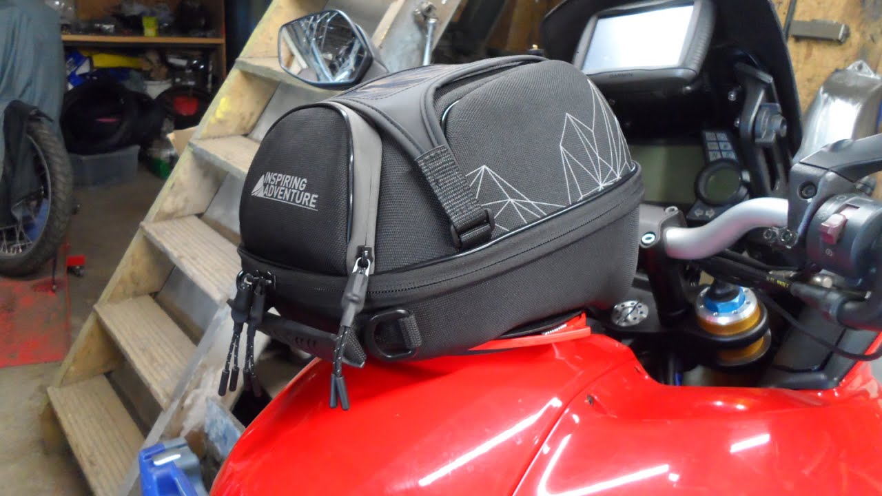 Kappa RA309R2 Tank Bag, review and fitting - YouTube
