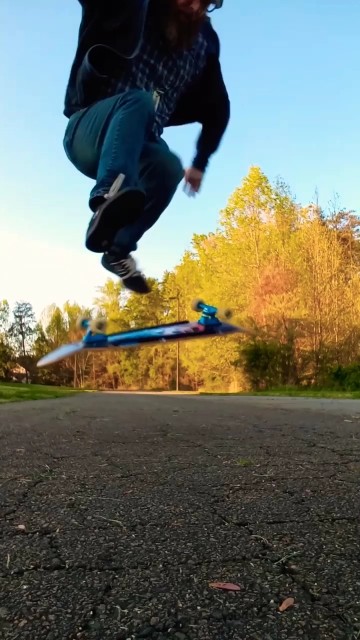MONSTER FLIP ON A MONSTER BOARD - YouTube