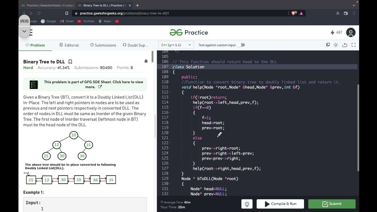 Convert a Binary Tree into Doubly Linked List | Amazon🔥 | Microsoft ...