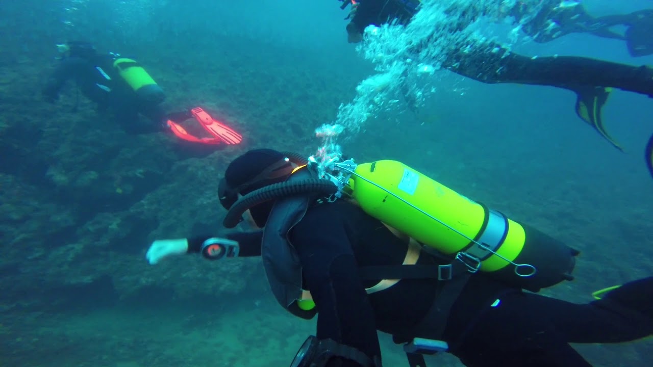 Vintage Scuba Diving Front - YouTube