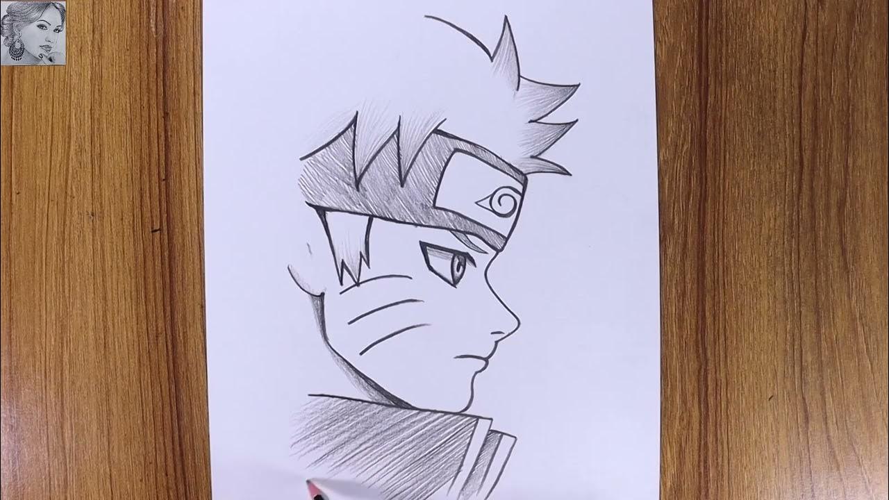 Easy anime drawing beginners | Step by step anime drawing | Pencil ...