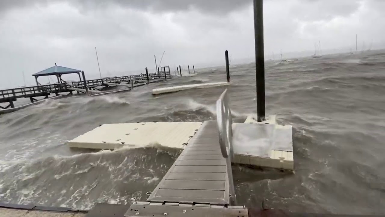 Dock breaking - YouTube