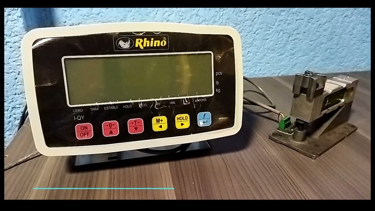 Comunicacion indicador IQY rhino con PC e Impresora tickets - YouTube