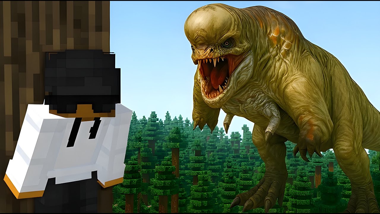I Survived The Distortus Rex in Minecraft - YouTube