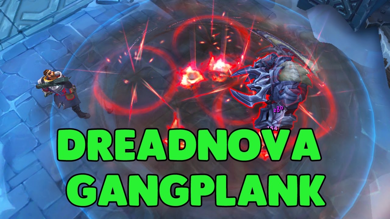 LoL Dreadnova Gangplank Skin Spotlight - YouTube