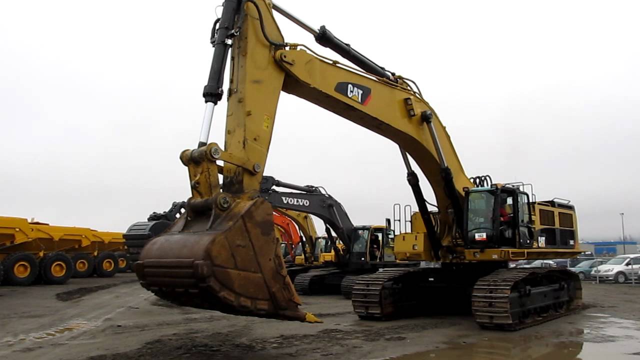 Essais d'une Cat 385C L - YouTube