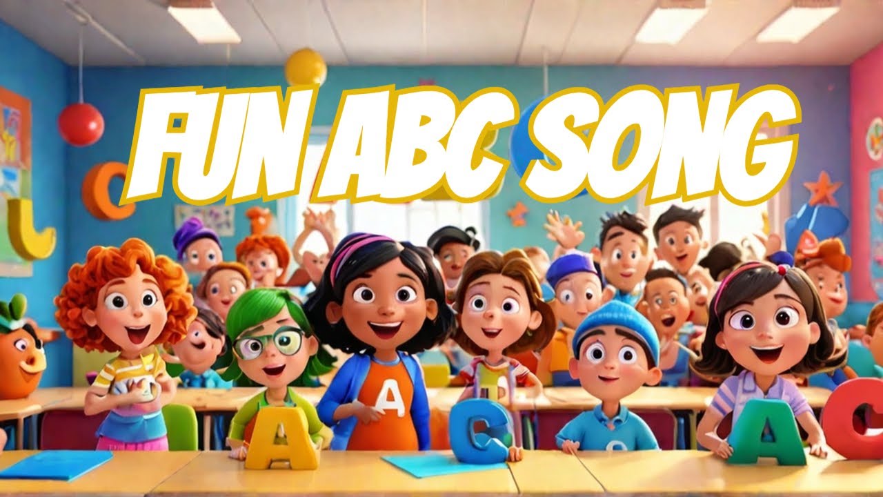 FUN ABC Song for Kids to Sing Along! - YouTube