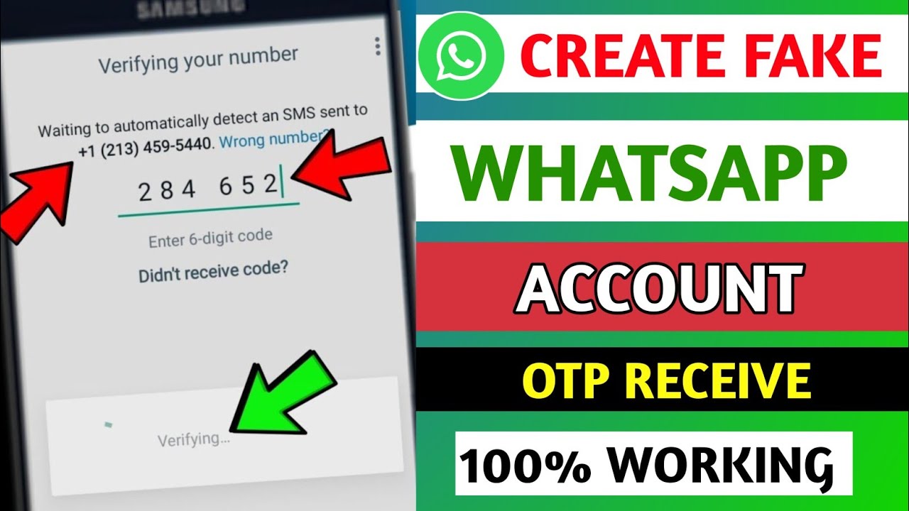 How to create Whatsapp fake account 2023 l WhatsApp Fack Account Kaise ...