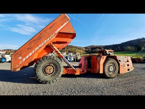 Sandvik TH 320 Tunneldumper Minetruck gebraucht zu verkaufen Nutzlast ...