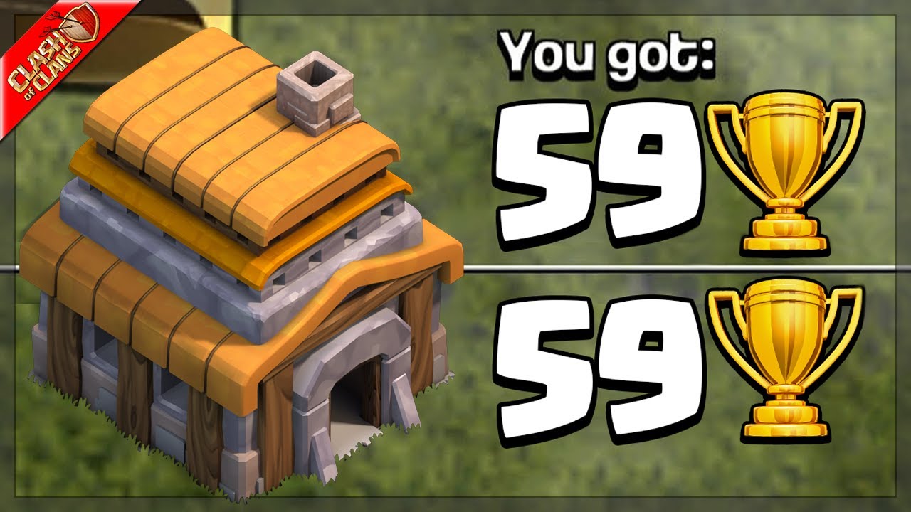 I Gained 59 Trophies...TWO TIMES IN A ROW!! (Clash of Clans) - YouTube