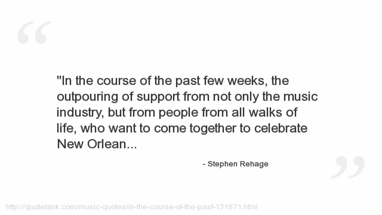 Stephen Rehage Quotes - YouTube