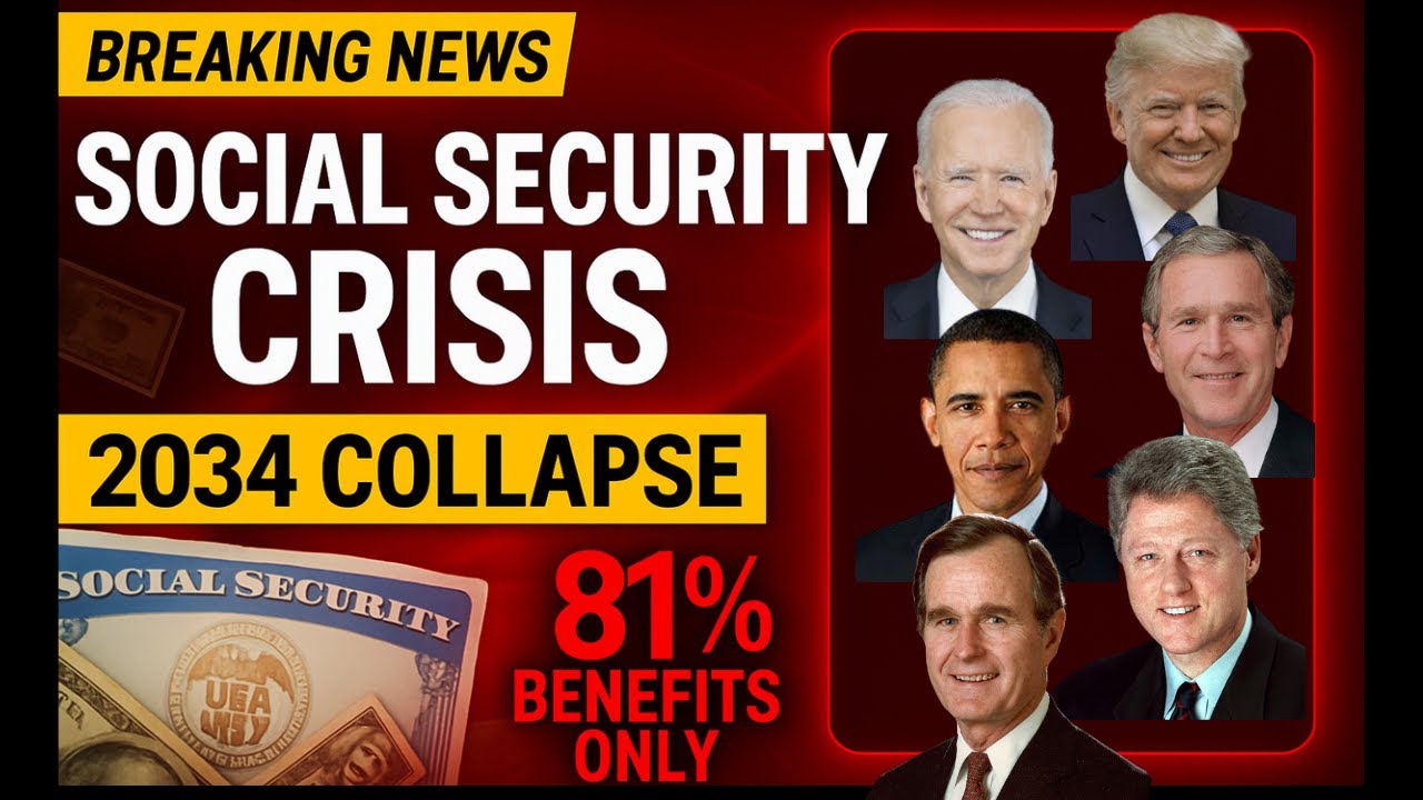 LIVE: Social Security EMERGENCY - 70 Million Americans at RISK! - YouTube