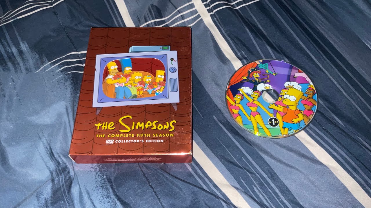 Opening to The Simpsons: The Complete Fifth Season 2004 DVD (Disc 1 ...