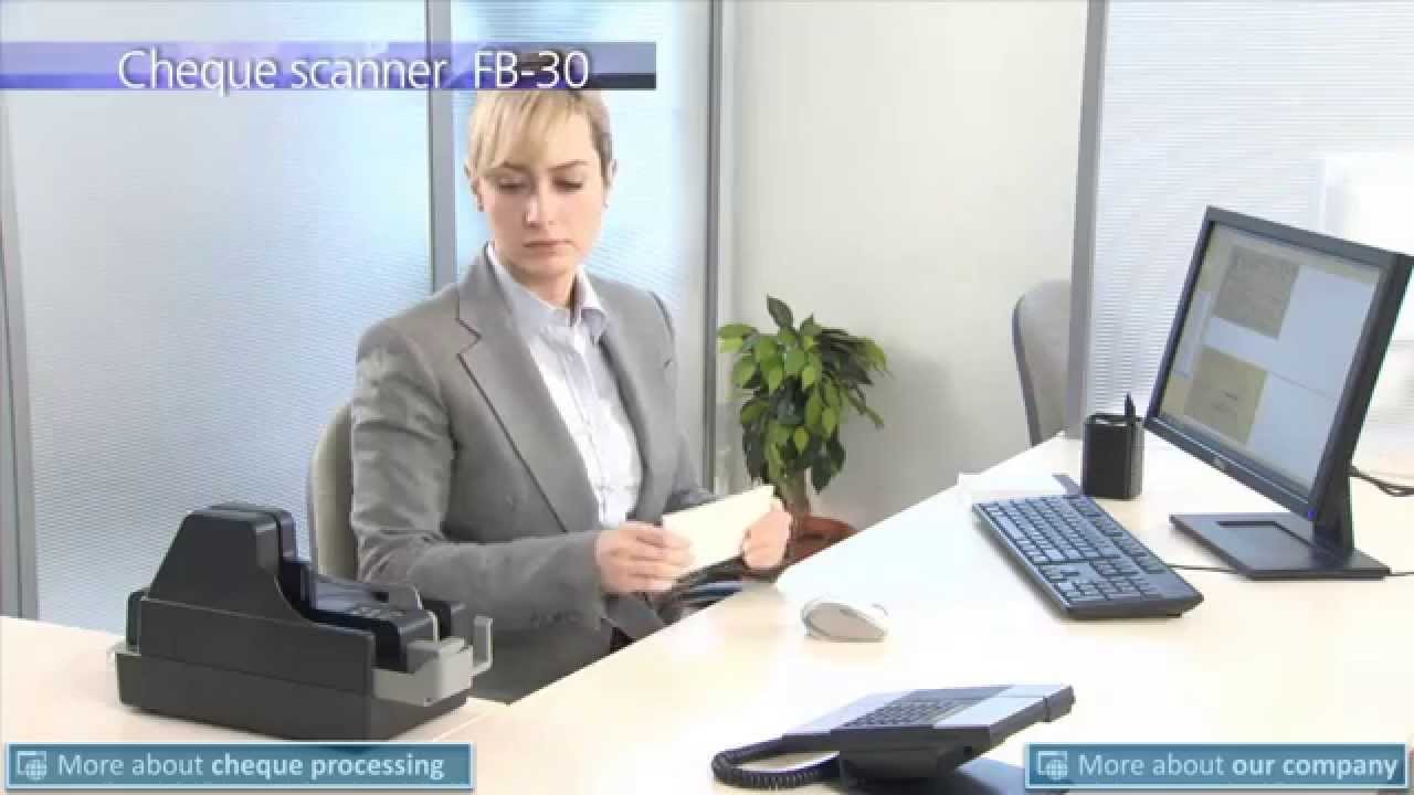 FB-30 - The Check / Cheque Scanner With Counterfeit Detection - YouTube