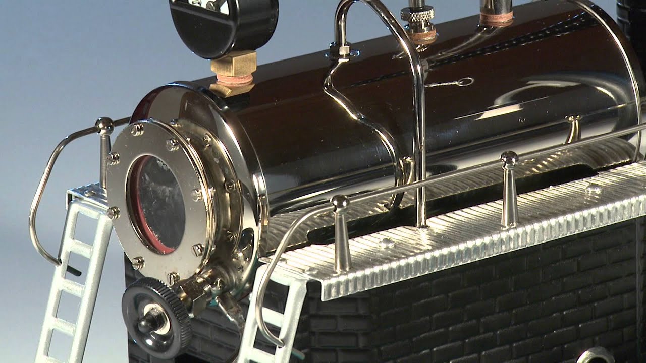 Wilesco D18 Machine à vapeur - YouTube