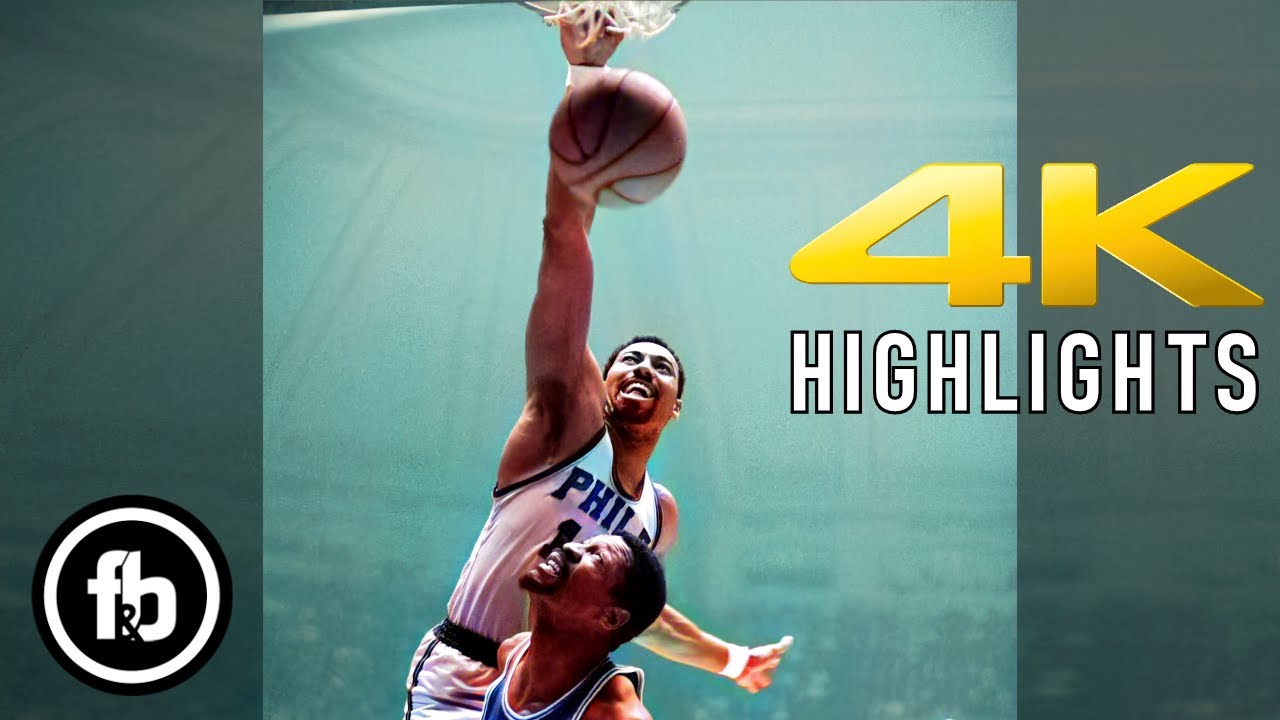 Wilt Chamberlain DOMINATED Bill Russell 4K Highlights - YouTube