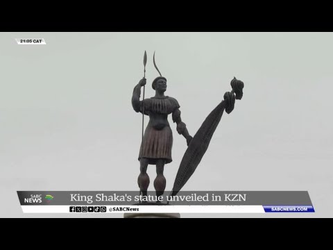 King Shaka's statue unveiled in KZN - YouTube
