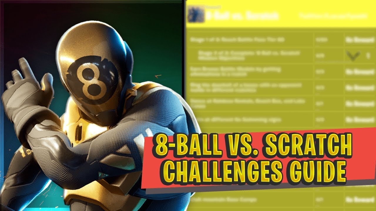 8 BALL VS SCRATCH Overtime Challenges Guide - YouTube