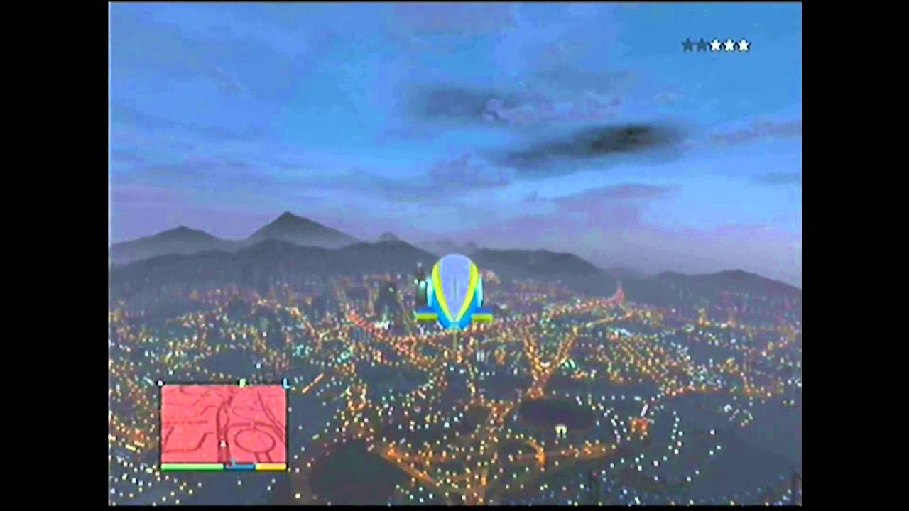 GTA V: Let's fly the zeppelin!! + Jump from skyscraper (PS3) - YouTube