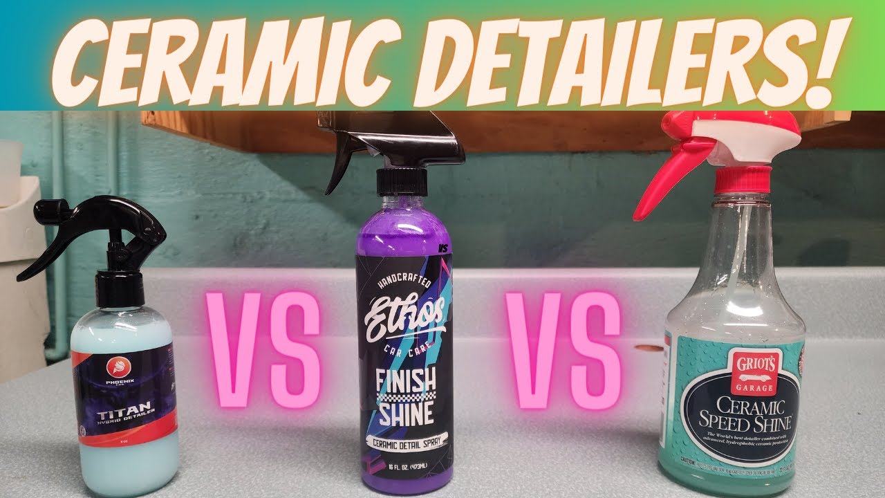 Best Ceramic Detail Spray? Ethos Finish Sine, Griots Ceramic Speed ...