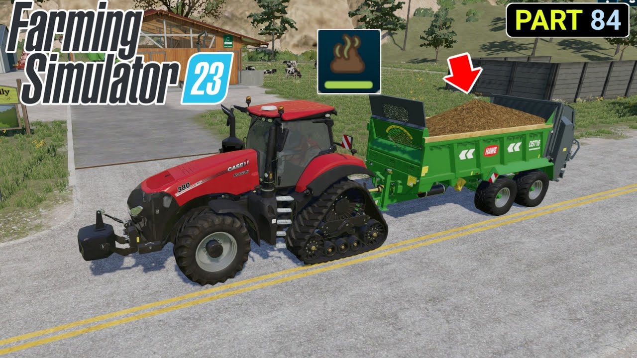 FS23 PART- 84 | HAWE DST 16 - MANURE SPREADER - YouTube