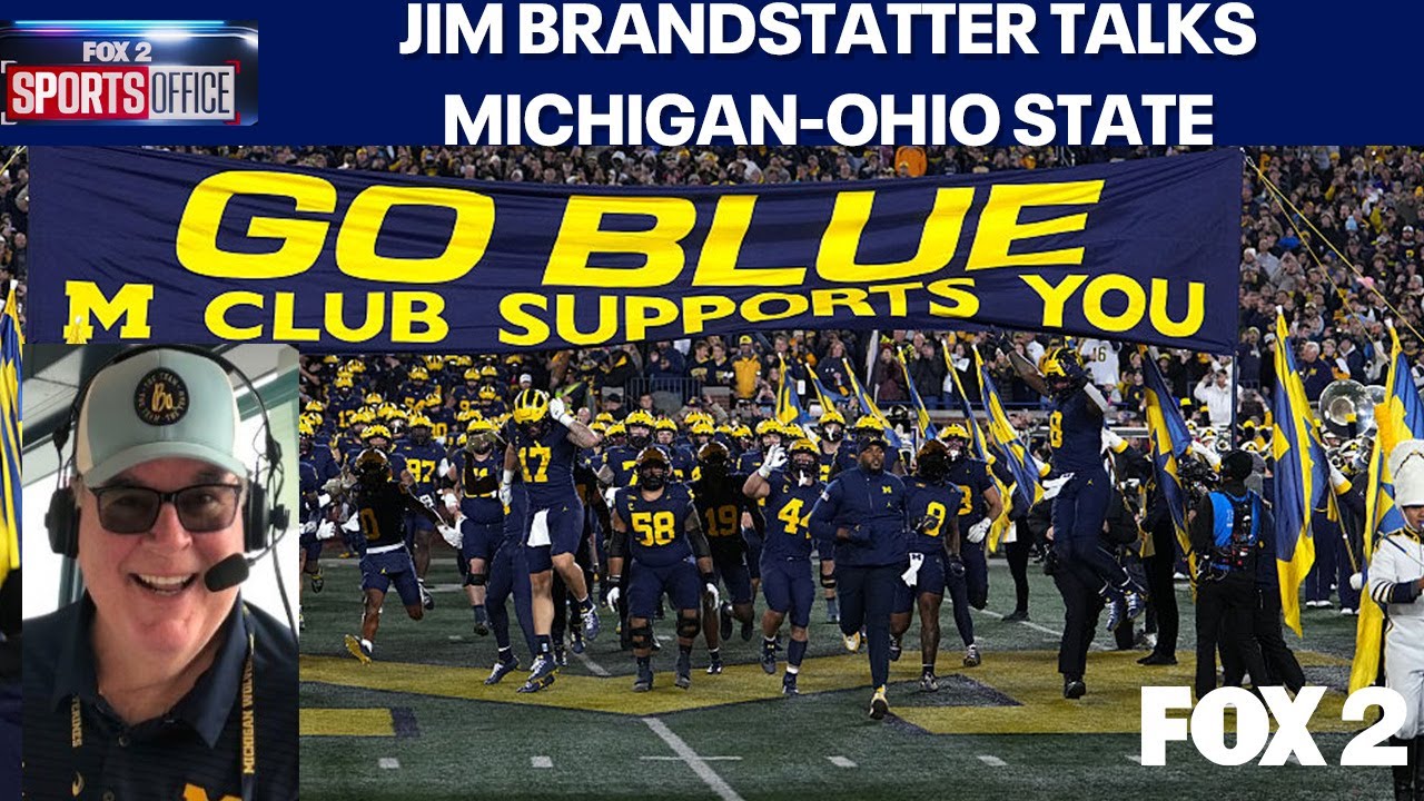 Michigan-Ohio State talk with Wolverines legend Jim Brandstatter - YouTube