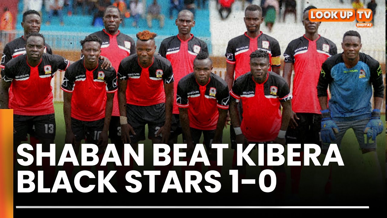 Shabana beat Kibera Black Stars - YouTube