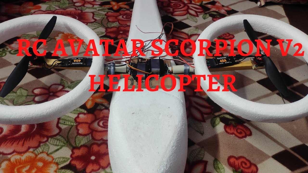 RC Avatar Scorpion v2 helicopter (part-3) - YouTube