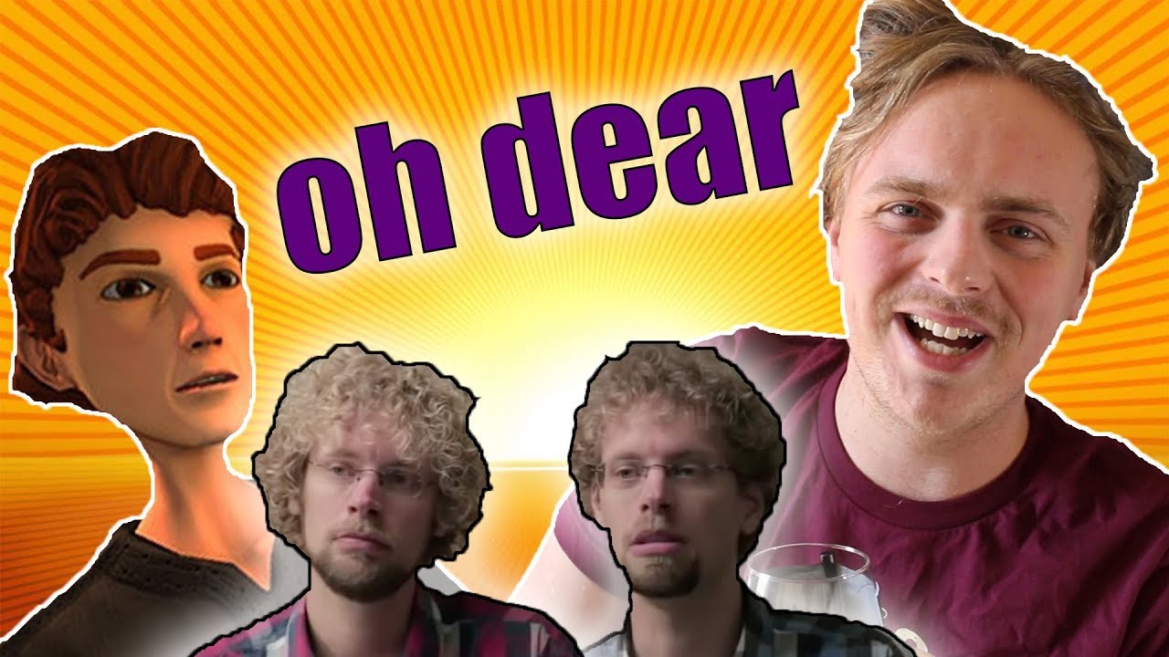 Two Strange Brothers Make a Terrible Bible Game Commercial - YouTube