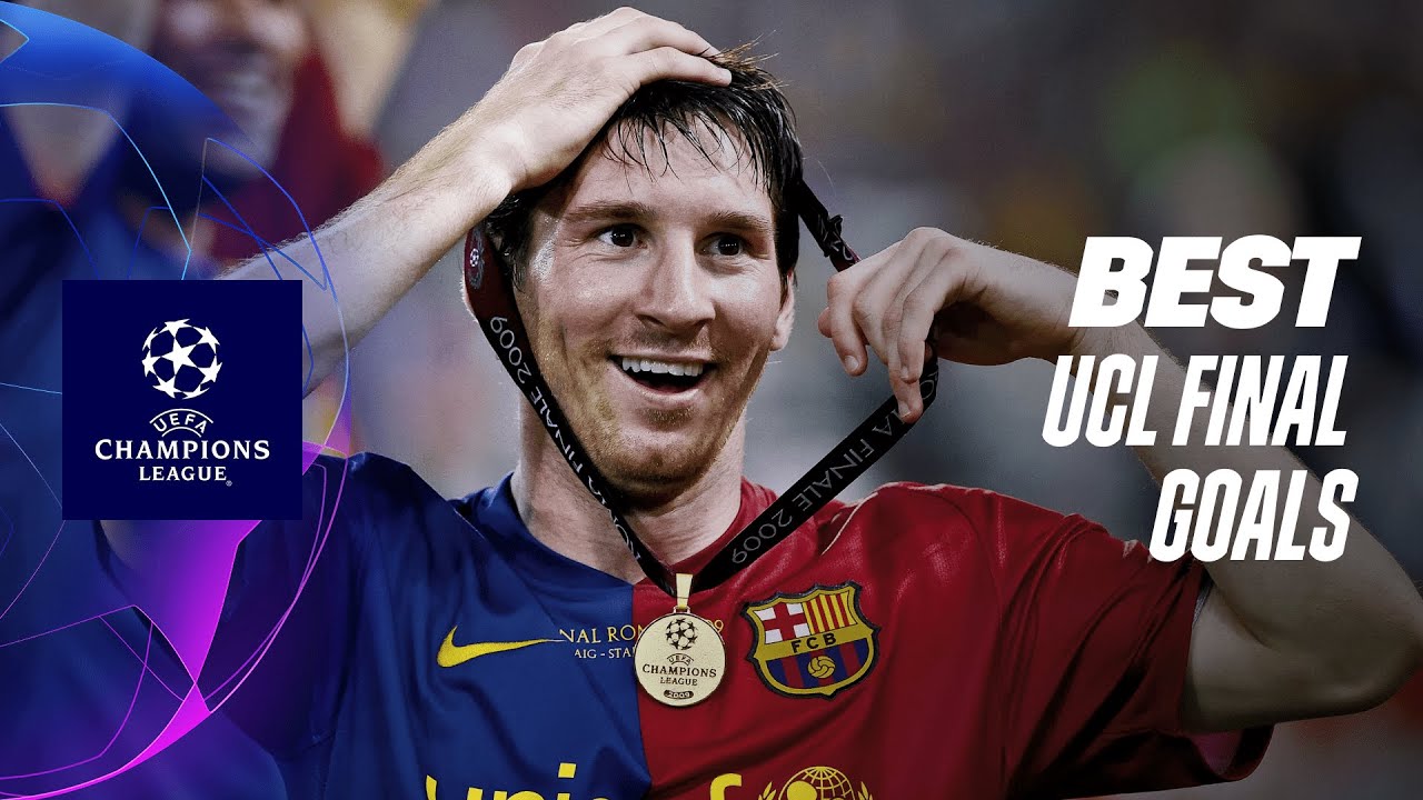 Five Minutes Of INSANE UCL Final Goals | Featuring Messi, Zidane ...