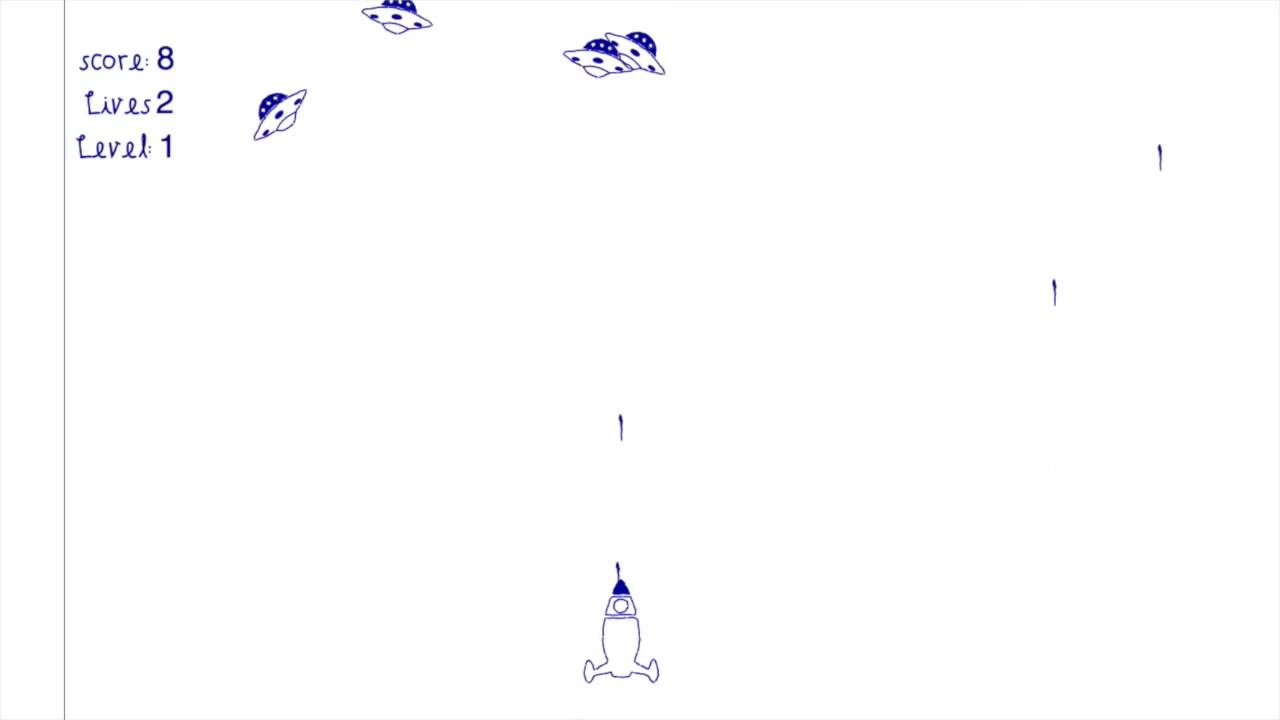Sound Design for Video Game DOODLE SPACE INVADERS (using Flash) - YouTube