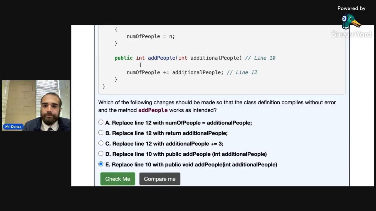 5.4 (part 2), 5.5 | CSAwesome APCSA - YouTube