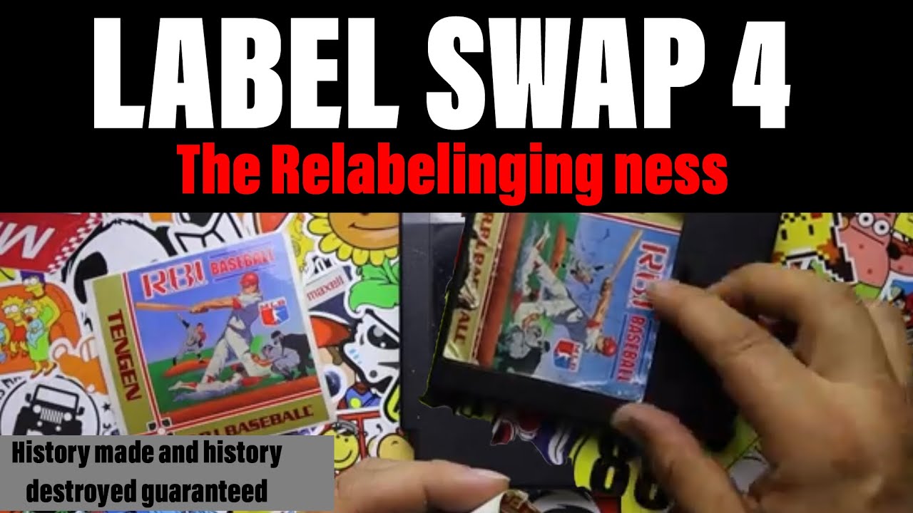 NES LABEL SWAP 4! Pat the nes punk “new old stock label” swap. Matt’s ...