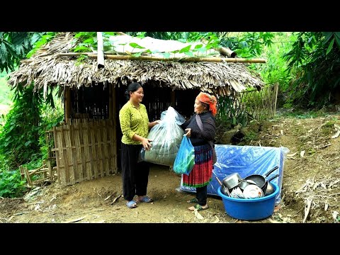 A touching reunion | And meaningful gifts from the old lady to Tieu Dinh.