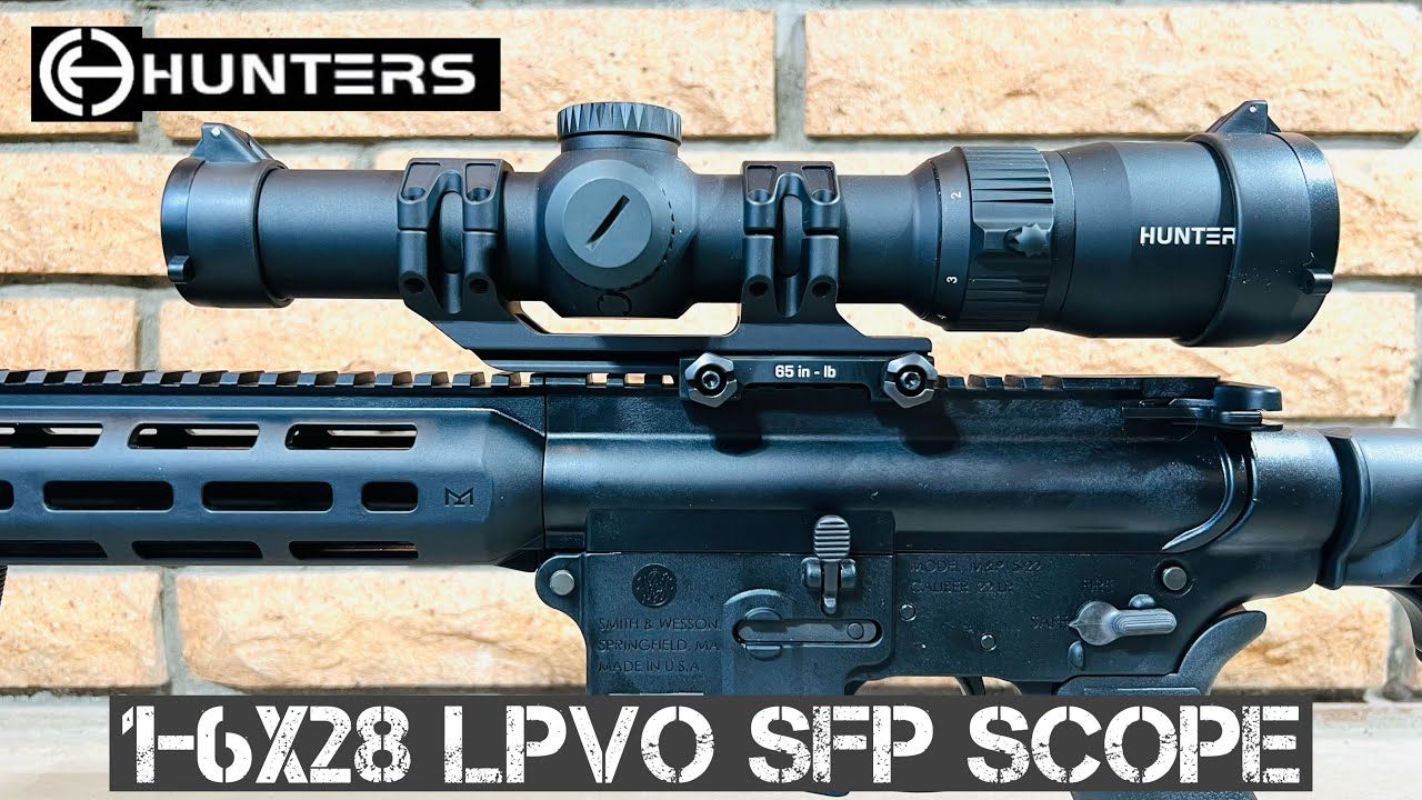 TechHunters Budget 1-6x28 LVPO SFP Rifle Scope - YouTube