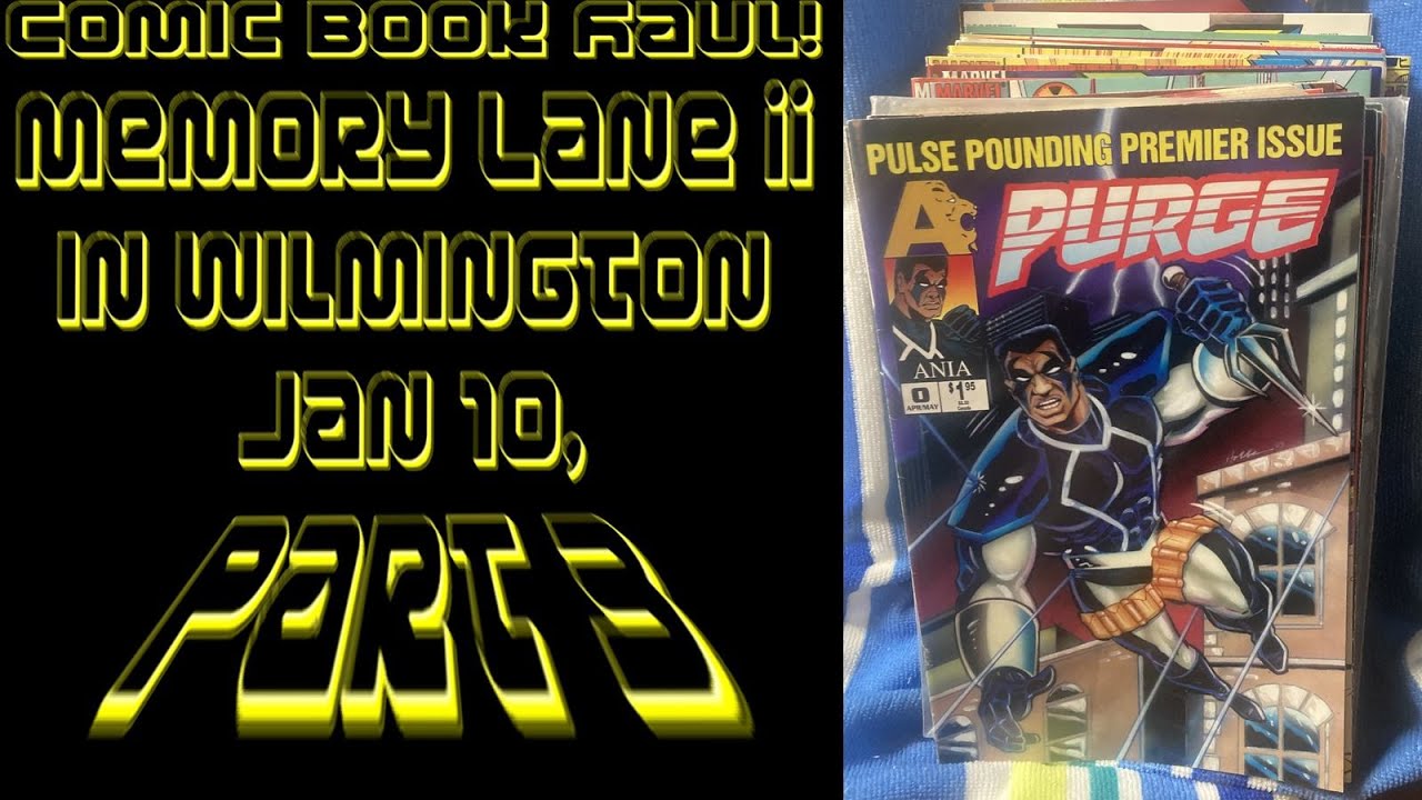 Comic Book Haul! Memory Lane II in Wilmington Jan 10, Part 3 - YouTube